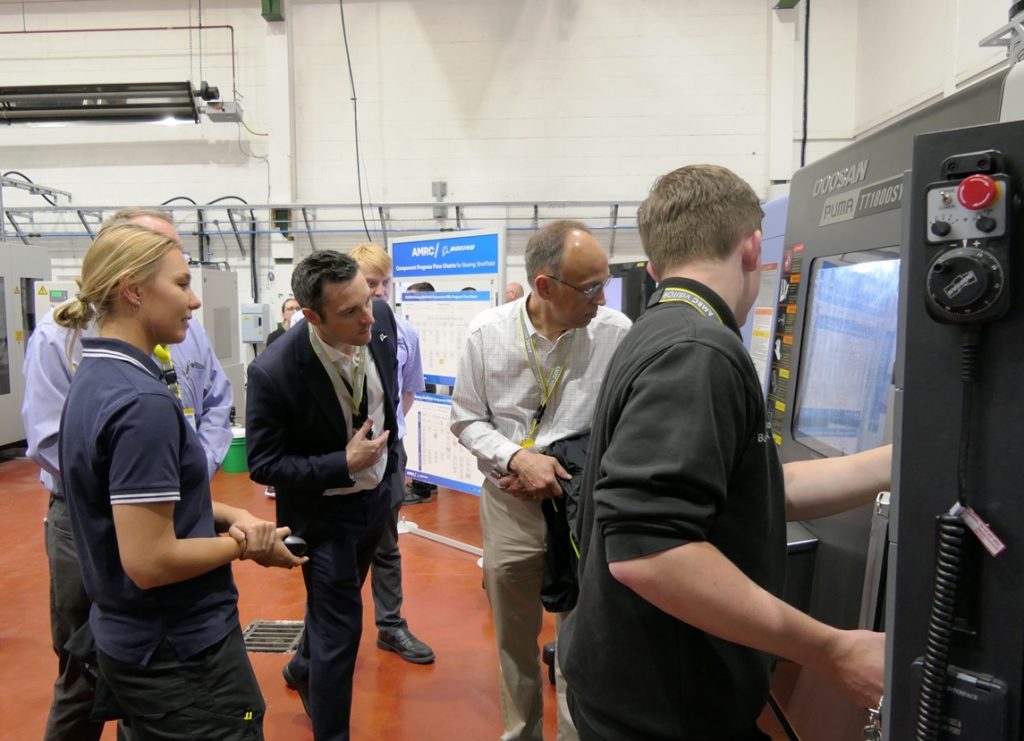 Boeing flies into Sheffield to see AMRC research and development in ...
