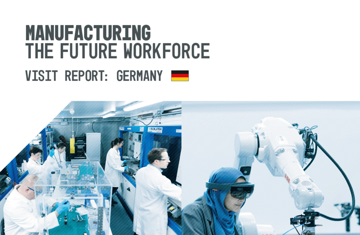 Manufacturing the Future Workforce - Study Visit Report 1 - HVM Catapult